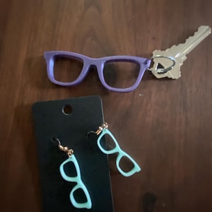 Sunglass 3D Printed Keychain - Etsy