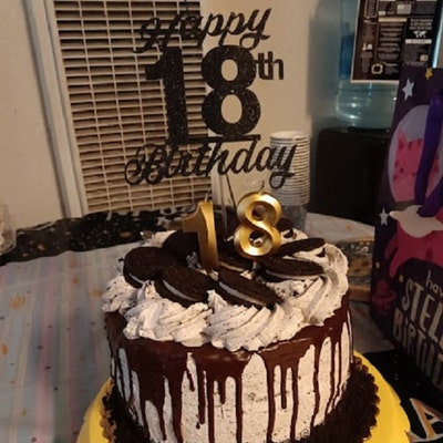 ALPHA K GG 83rd Birthday Cake Topper Happy 83rd Birthday Cake - Etsy