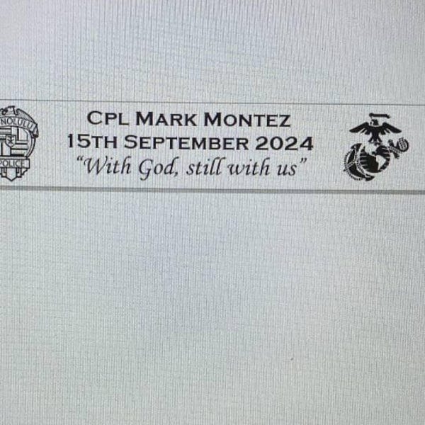 Lcpl Seth Ramsey Memorial Bracelet - Etsy