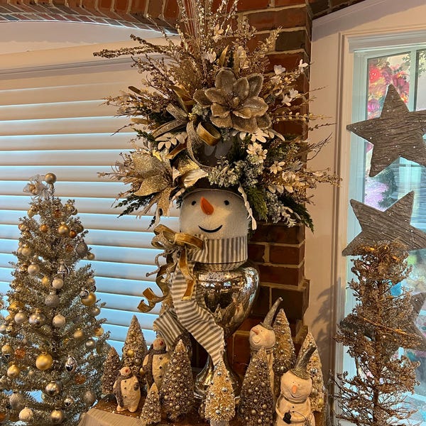 Double Door Elegant Glam Cream, Gold and Black Nutcracker Swags ...