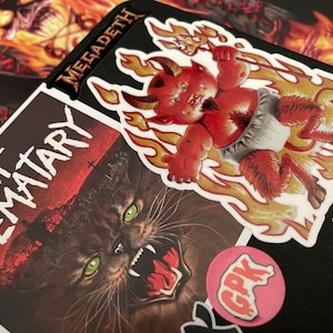 Iron Maiden Eddie Stickers - Etsy