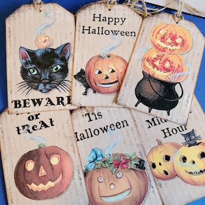 Primitive Fall Hang Tags Vintage Gift Tags - Etsy
