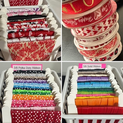 Bobbin Cardboard Spool Ribbon Organizer Lace Organizer Cardboard DIY ...