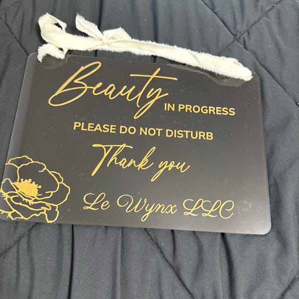 Waxing Sign Prop, Acrylic Waxing Photo Prop, Salon Decor, Esthetician ...