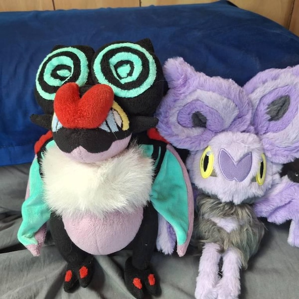 Instock Pomzy the Pom Pom Clown Bat Plush 20cm - Etsy