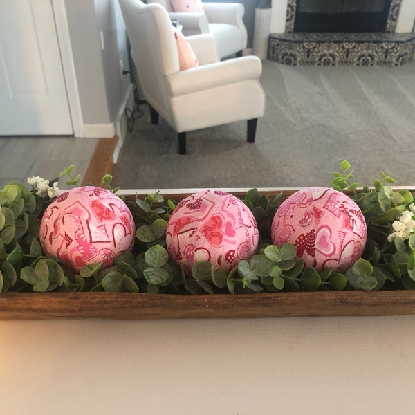 Rag Ball Bowl Fillers, Ladybug Fabric Bowl Fillers, Green Rag Balls ...