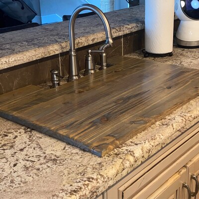 Custom Made Sink Covers to Fit Your Sink - Etsy