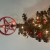 Pentagram Tree Topper Pentacle Reversible Gothic Holiday Home Decor 3D ...
