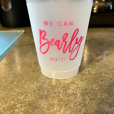 Personalized Wedding Cups Frost Flex Cups, Customizable for Couples ...