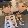 Nu Carnival Clear Sticker Sheet Yakumo X Eiden Yakuei Kuya X Eiden ...
