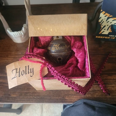 Krampus Bell Cursed Jingle Bell Replica And/or Custom Gift Box Bell ...