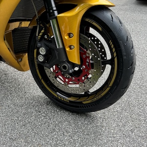 Wheel Stickers for Suzuki GSX-R 600 GSXR Rim Tape Stripes Decals ...