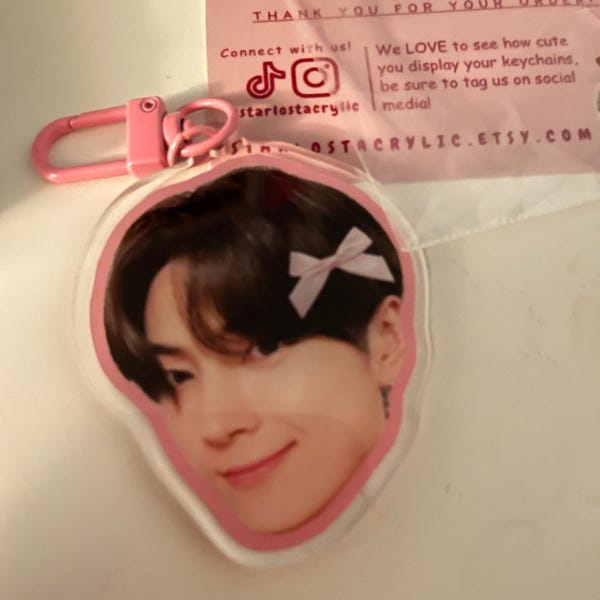 Enhypen Keychains Coquette Cute Bow - Etsy