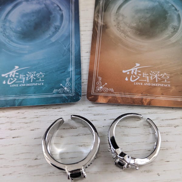 Love and Deepspace 100 Affinity Rings, Sylus, Rafayel, Zayne, Xavier, 恋 ...