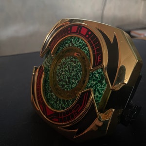 Dino Thunder Black Ranger Gold-coin Power Legacy Master - Etsy