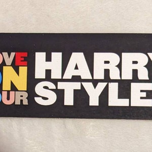 Harry Styles Bookmark HS Bookmark Book Gift Glossy - Etsy UK