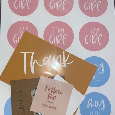 Botanical Floral Packaging Sticker, Small Business Stickers, Mail ...