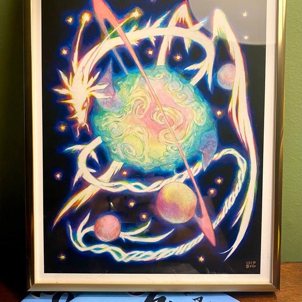 Ophanim Print Biblically Accurate Angel Throne Terrifying Be Not Afraid ...