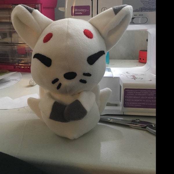 Kitsune Fox Japanese Kyuubi Ninetales Plush Sewing Pattern .pdf ...
