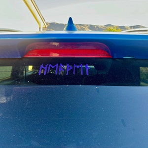 Pair 4X4 V1 Vinyl Decals 4 by 4 off Road 4 X 4 Truck 4 Wheel Drive Die ...