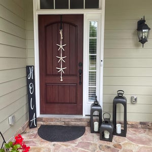 Hello Cursive Welcome Porch Sign, Summer Sign, Spring Sign, Modern ...