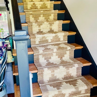 Wool Jute Kilim Dhurrie Handwoven Wool Jute Runner Bohemian - Etsy