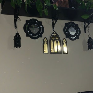 Gothic Mirror, Set of 3, GOLD Mirrors, Witchy, Cathedral - Etsy