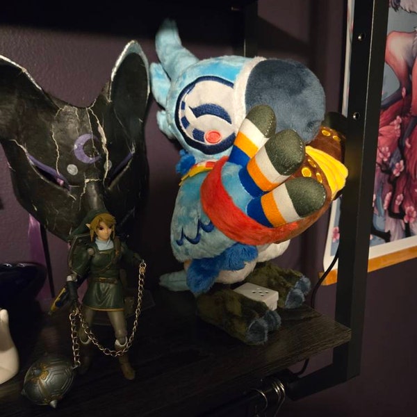 Kass Plush Toy With Sound Module Zelda Collectible Doll Hyrule Bard ...