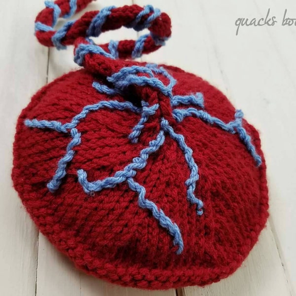Uterus Knitting Pattern - Etsy