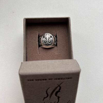 Skull Silver Men Ring Biker Vanitas Memento Mori SANDRO VERARDI Silver ...