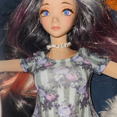 BJD Clothes Yosd Sleeveless Dress and Socks Set for 1/6 BJD Doll Outfit ...