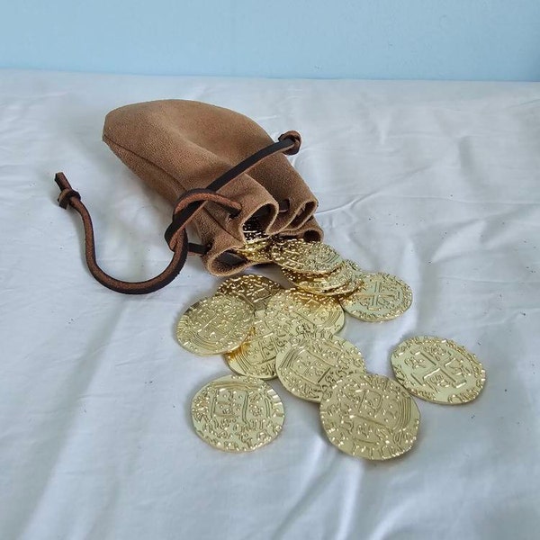Indiana Jones Temple of Doom Lao Che 18 Gold Spanish Doubloon Coins ...