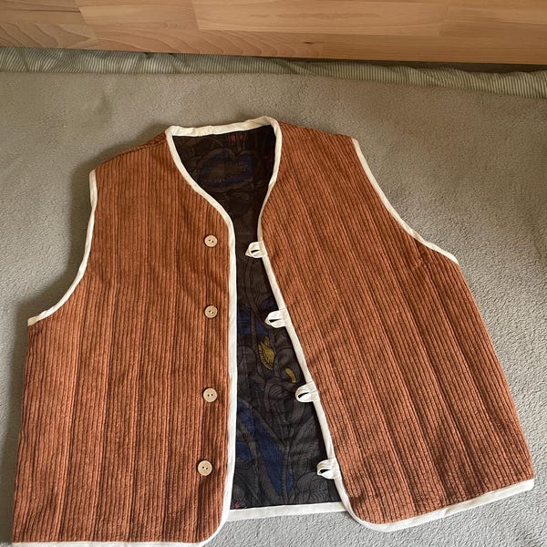 Bilbo Vest | PDF Sewing Pattern | Patchwork, Quilted Waistcoat ...