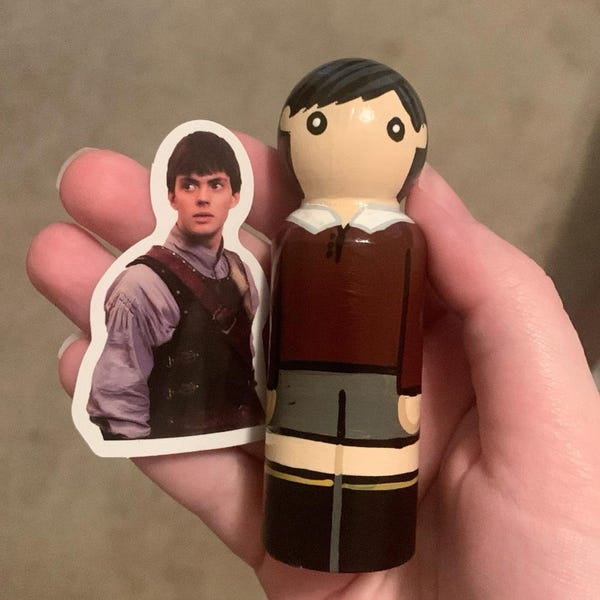 Narnia Peg Doll Set, the Lion the Witch and the Wardrobe Characters ...