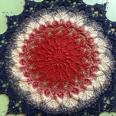 Born in the USA Red White and Blue Yarn Flag Yarn Wolltraum Yarn ...