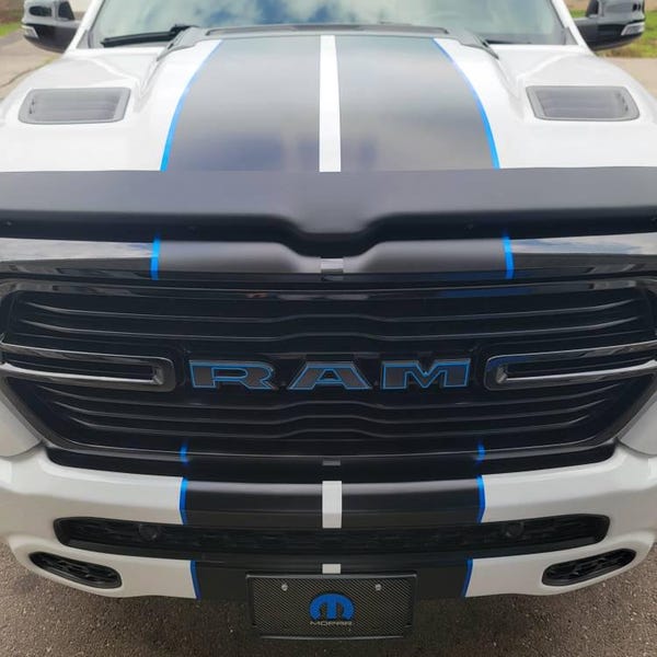 Ford Mustang Headrest Pony Outlines Decals (2) - Etsy