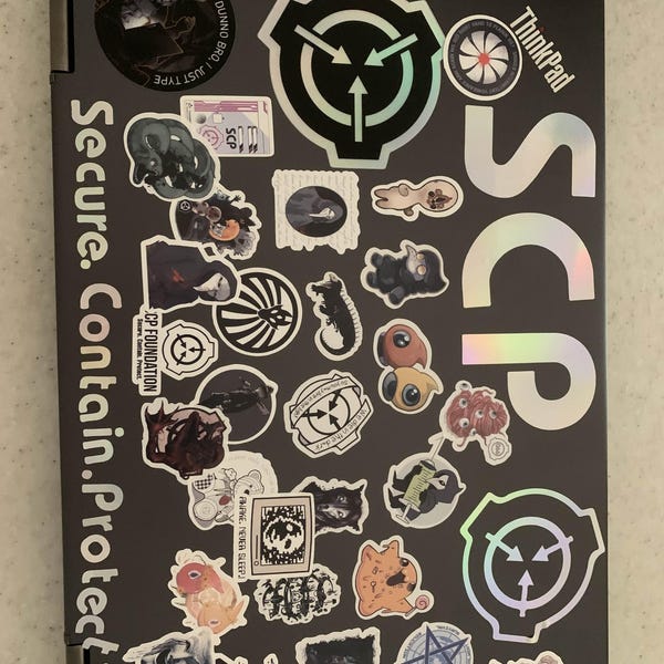 SCP Overlord Vinyl Stickers, SCP Foundation, SCP Stickers, Military ...