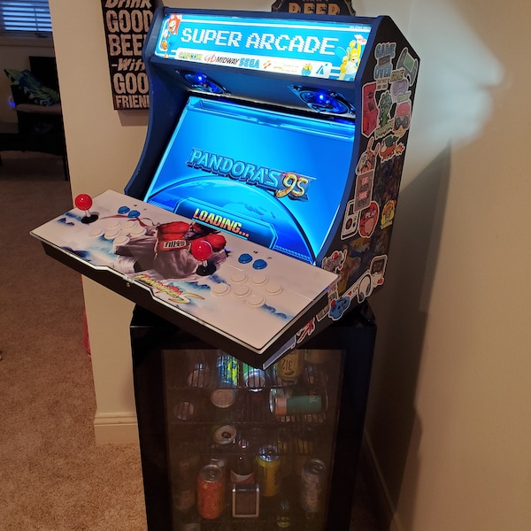 Pandora's Box Ready Arcade Cabinet Kit, up to a 23in Screen, LVL23P ...
