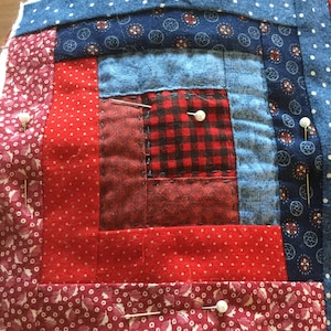 Log Cabin Mug Rugs Pattern - Etsy