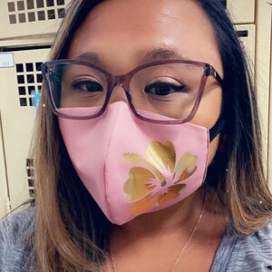 Kids/adult Size Layered Butterfly Decal Face Mask Nose Wire Optional ...