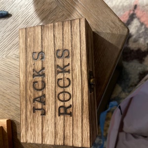 Moon Phase Wood Box, Tarot or Oracle Card Box, Crystal Box, Jewelry Box ...