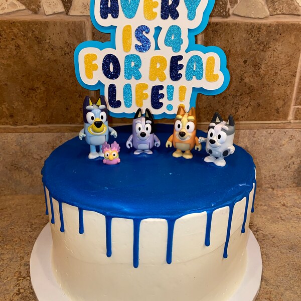 Character Themed Cake Topper - Etsy