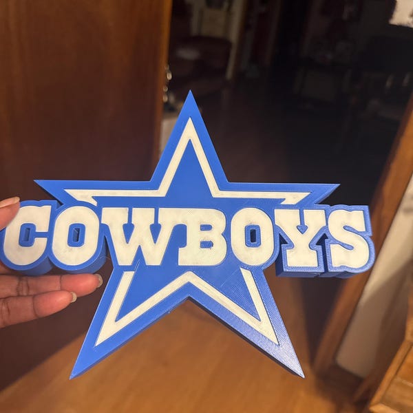 Dallas Cowboys Football Sign • Cowboy Fans • Football Décor • Gift for ...