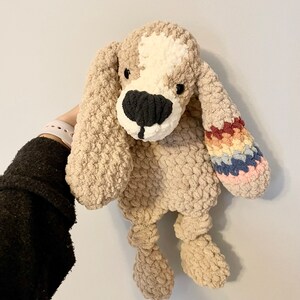 Hunley Hound Teacup Pup Pattern Knotted Dog Lovey - Etsy