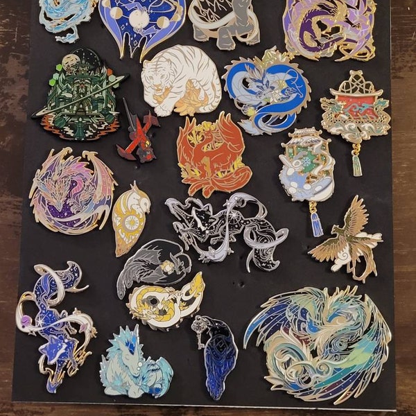 Sevagoth Prime Warframe Fan Made Pin Prime Garden - Etsy