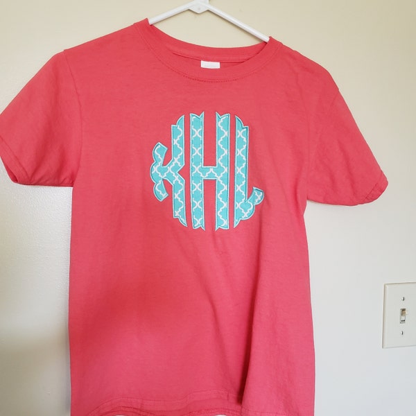 Monogram Shirt, Monogram Shirts, Monogram Shirts for Women, Monogram T ...