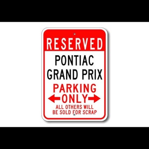 Caprice Parking Sign Caprice Sign Chevy Caprice Caprice - Etsy