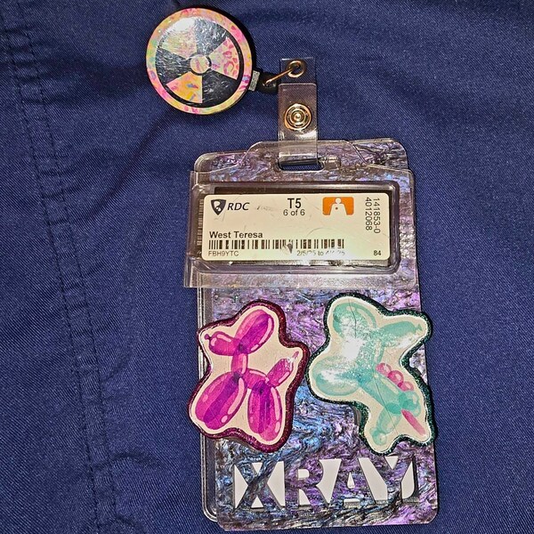 Radiation Symbol Mandala Glossy Sticker, Rad Tech, Radiologic ...