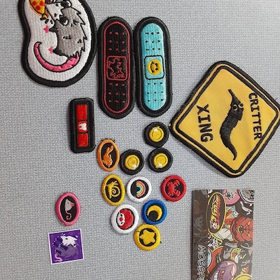 Micro Patches sew On - Etsy