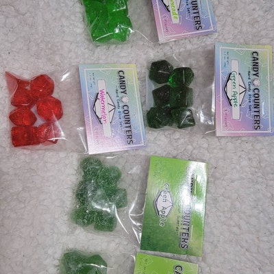 Pineapple Candy Dice, Kohakutou Gummies, Dungeons and Dragons, Roll for ...